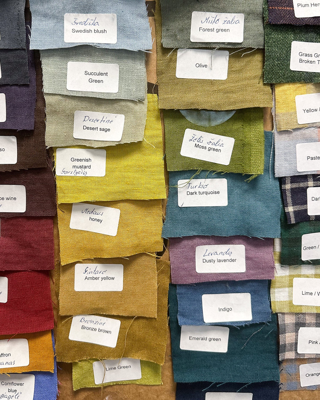 Linen Fabric Samples
